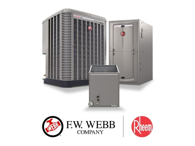 F.W. Webb Company Expands Partnership with Rheem to Distribute Complete HVAC Product Line | phcppros